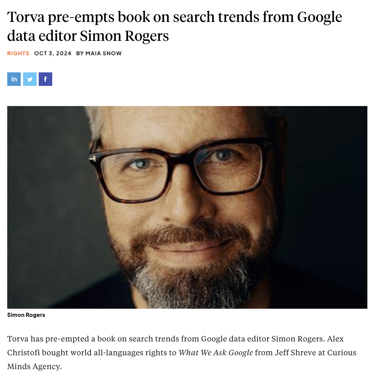 My New Book on Google Search Trends – Simon Rogers